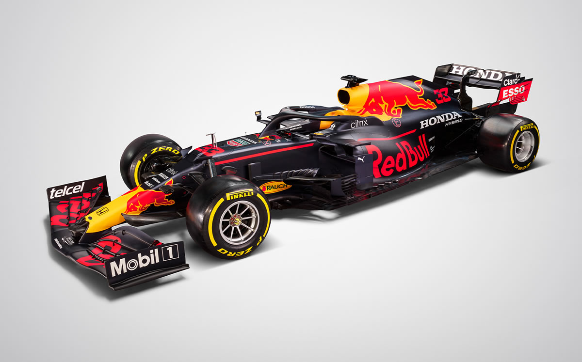 Red Bull presenta su monoplaza RB16B para la temporada 2021