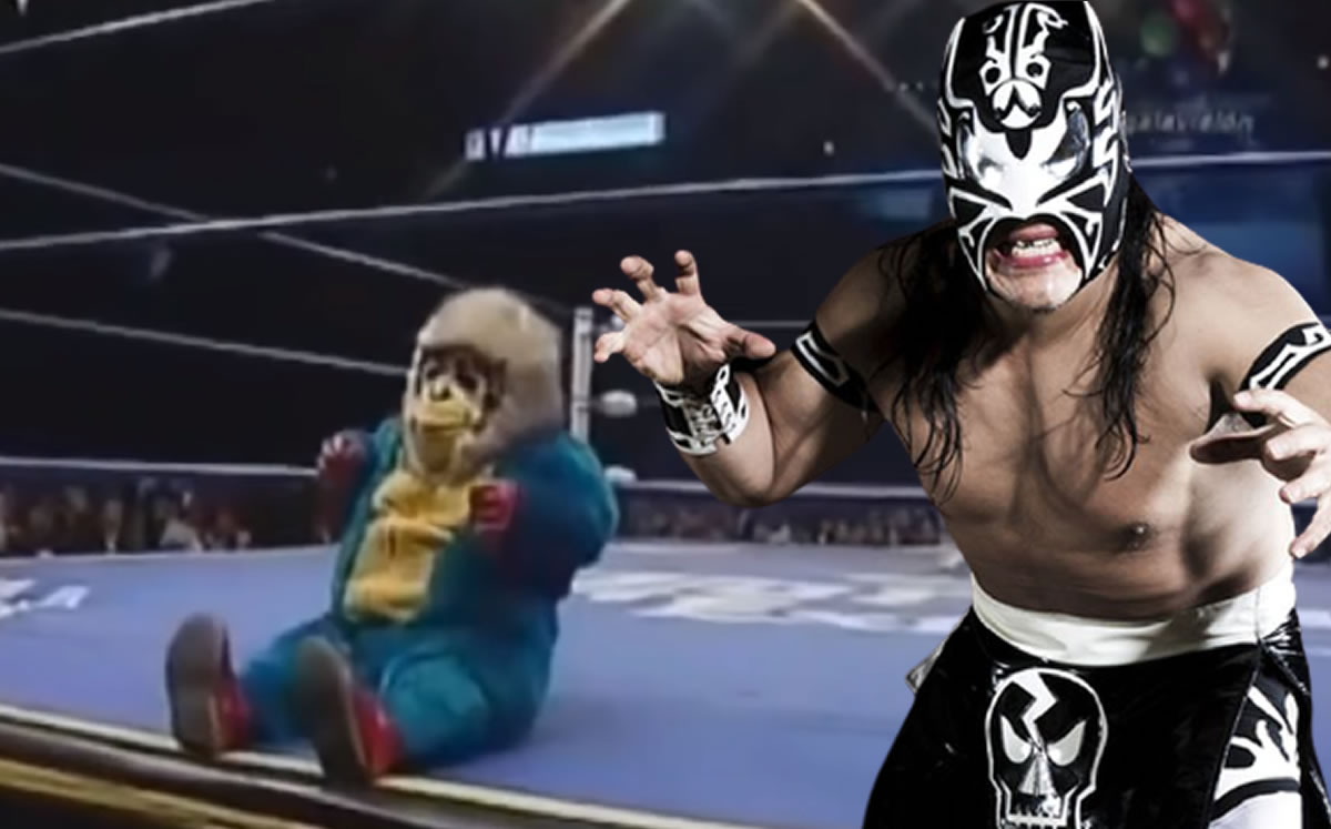 La patada del Último Guerrero al Kemonito que puso en riesgo una vida