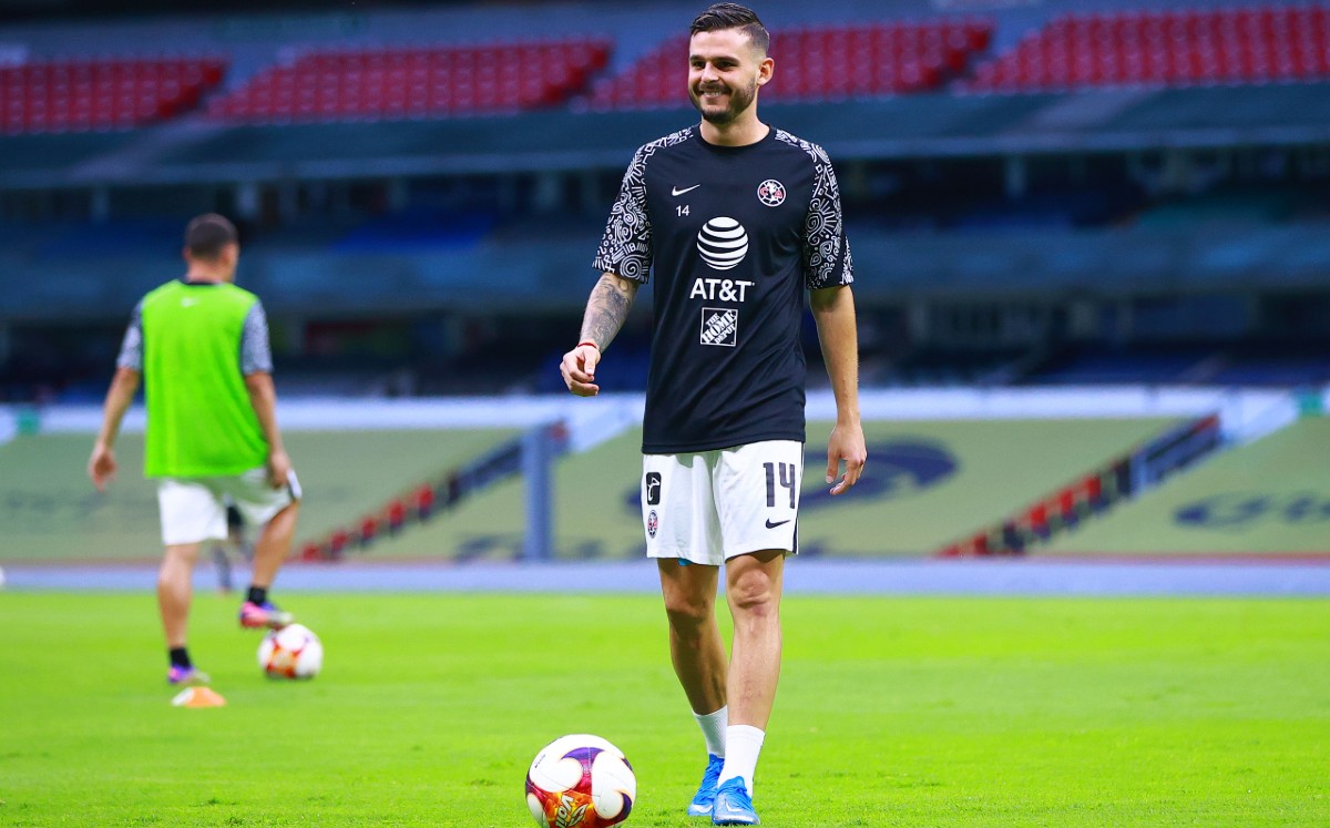 Nicolás Benedetti volvió a jugar con América luego de casi tres meses