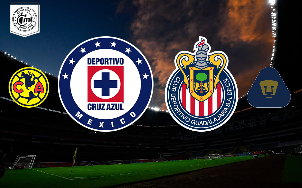 Cruz Azul vs. Chivas, la rivalidad más pareja dentro de los 4 grandes