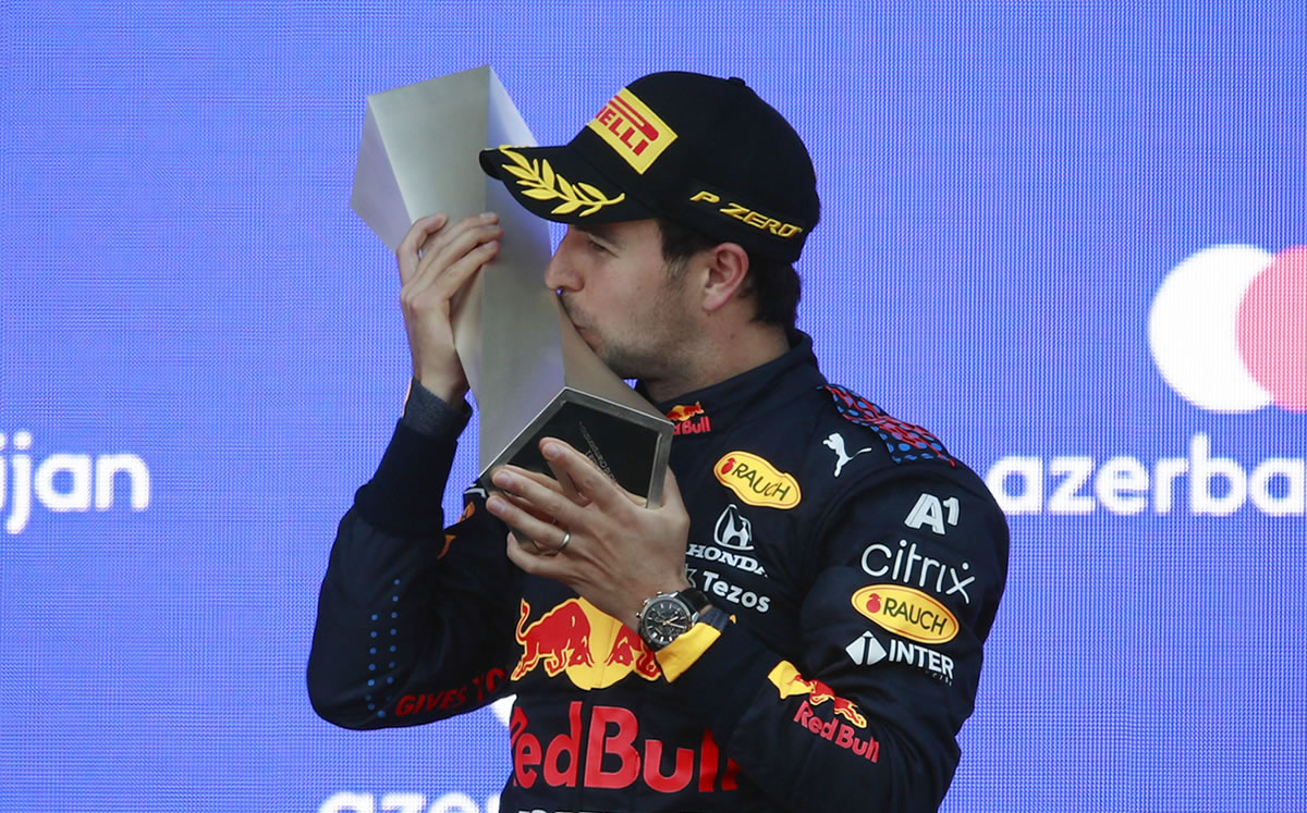 La felicitación de Red Bull para Checo Pérez por su carrera 200 en F1