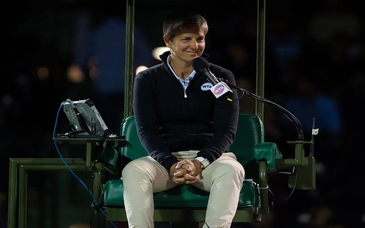 Marija Cicak, primera mujer en arbitrar una final varonil de Wimbledon