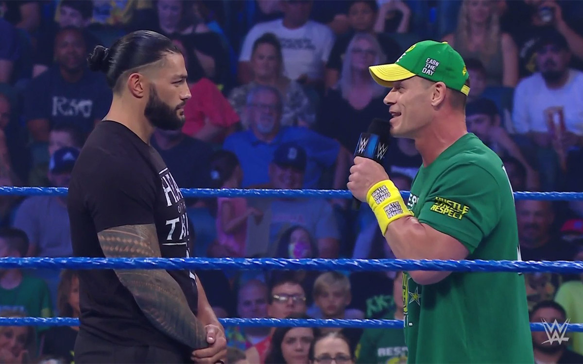 La espectacular promo de John Cena en SmackDown