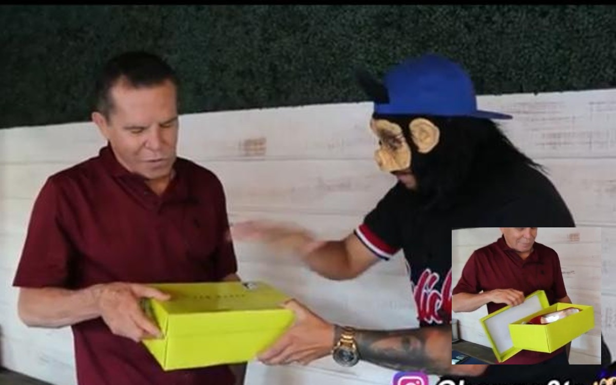 VIDEO | 'Chango 0te' regaló unos tacones a JC Chávez y desató su furia