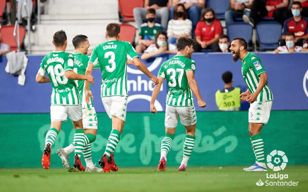 Resumen del partido Osasuna vs Betis | 1-3 GOLES, La Liga Española ...