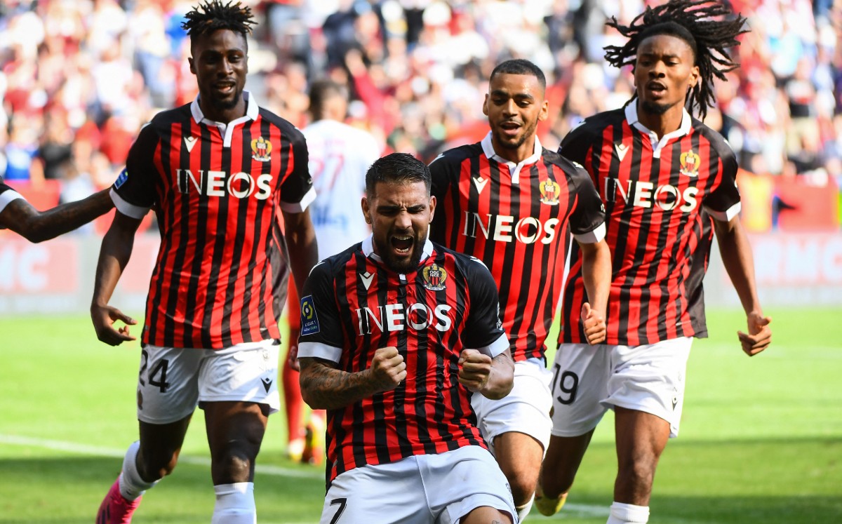 Nice vs Lyon vivió remontada más épica del fin de semana en Europa