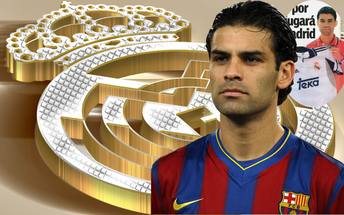 Rafa Márquez vestido del Madrid 'afirmando' su fichaje; FOTO INÉDITA ...