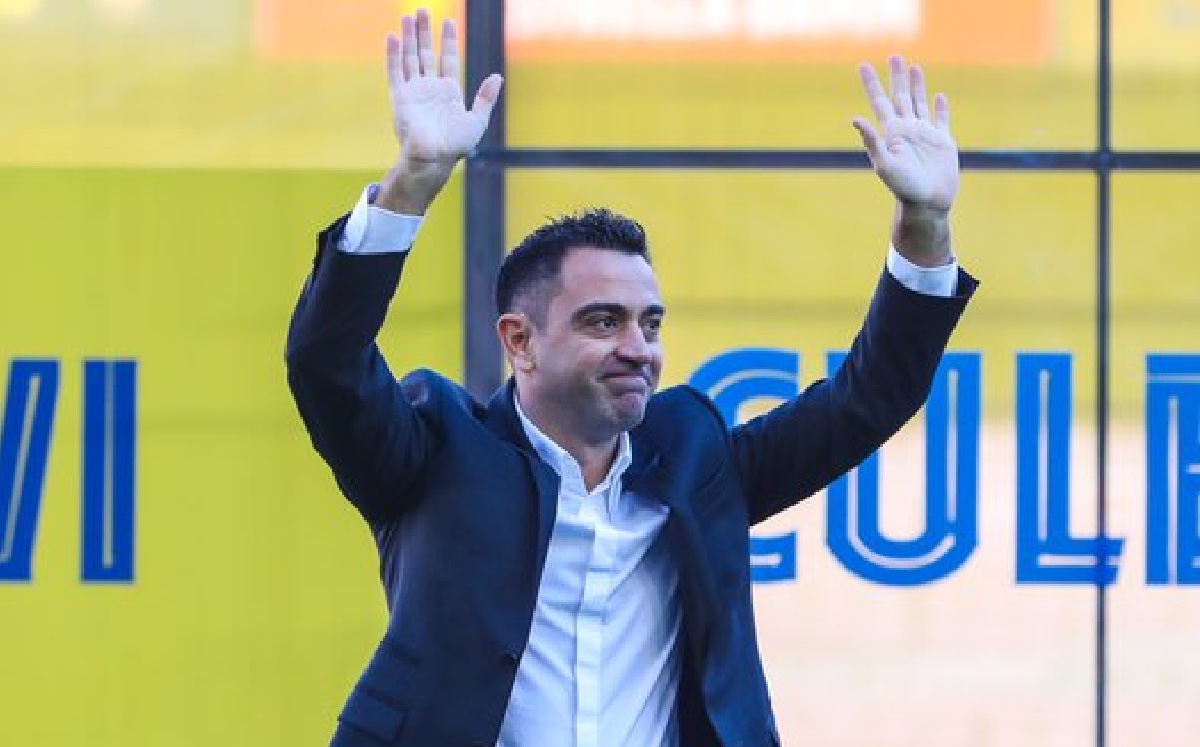 Xavi fue presentado como DT del Barcelona, 'el mejor equipo del mundo'