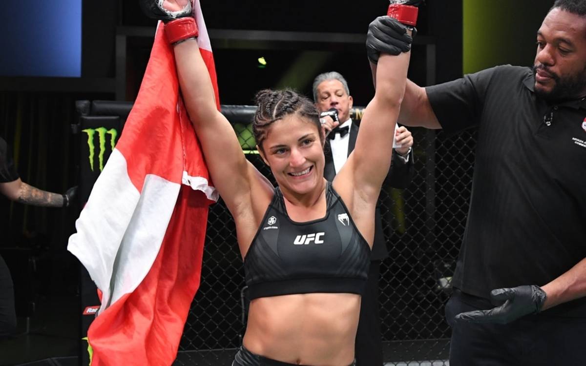 UFC Vegas 43: Lupita Godínez impone marca tras vencer a Lookboonmee