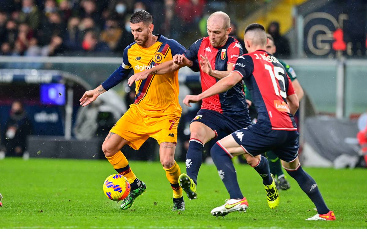 Resumen del partido. Genoa vs AS Roma (0-2). GOLES