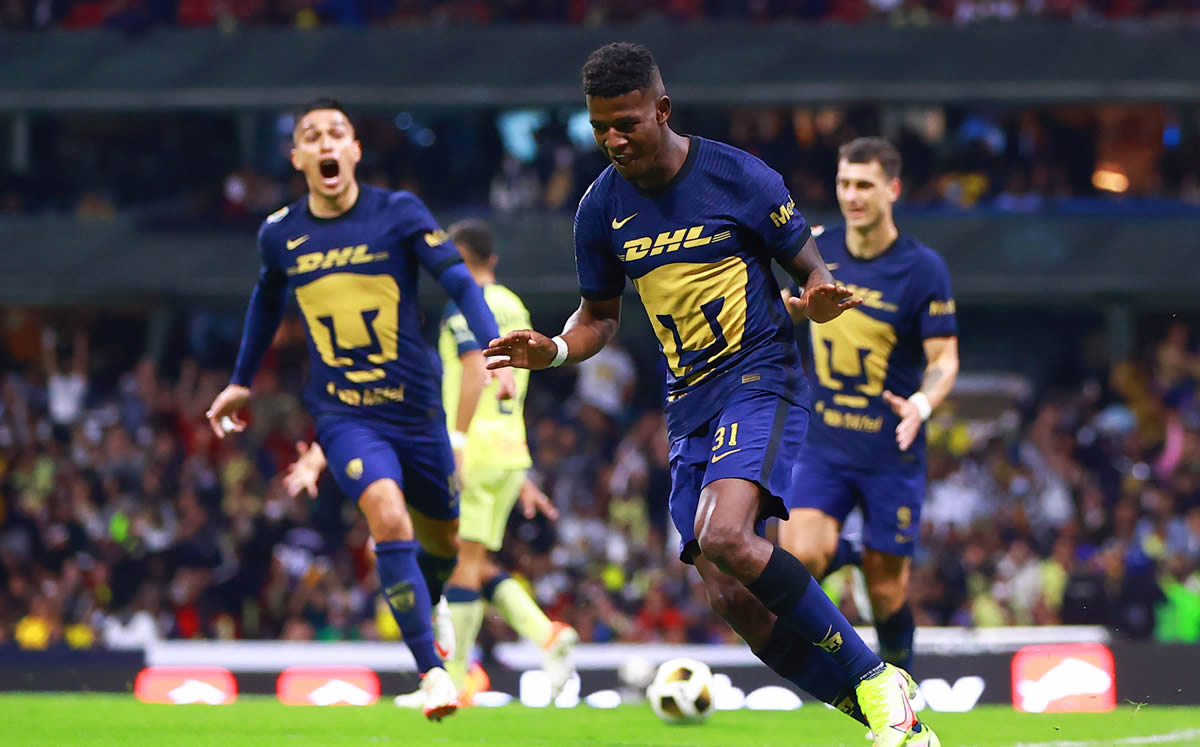 Pumas, el primero en hacerle 2 goles al América en el Azteca en el A21