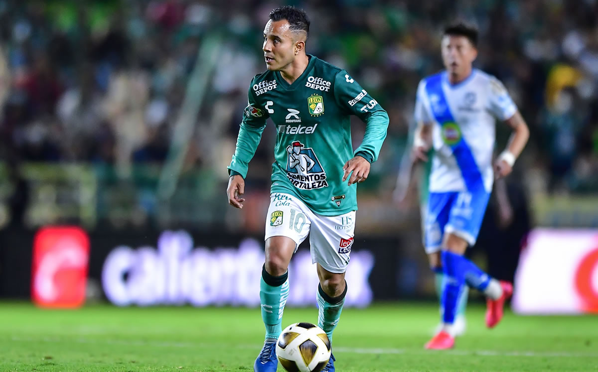 Luis Montes reapareció con León luego de 2 meses fuera por lesión