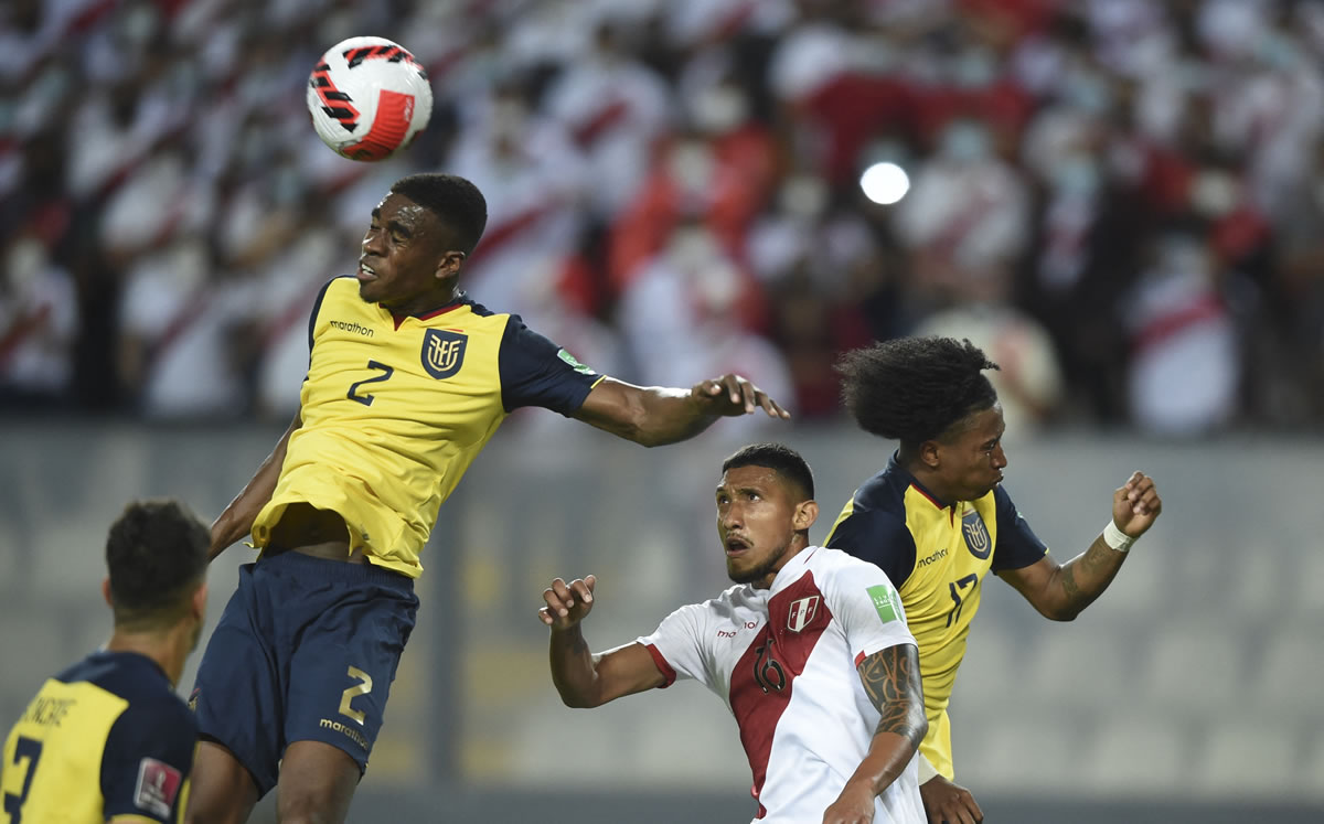 Resumen del partido Perú vs Ecuador (1-1). GOLES