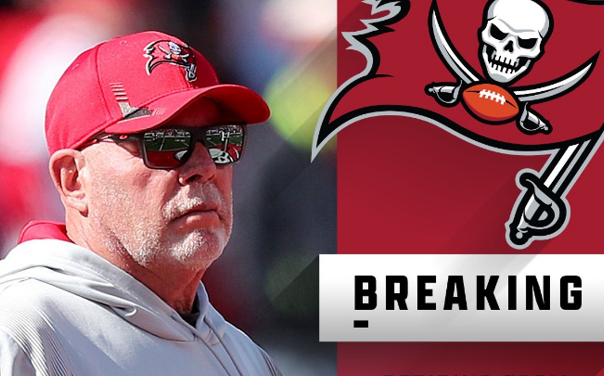 Bruce Arians deja de ser entrenador de los Tampa Bay Buccaneers