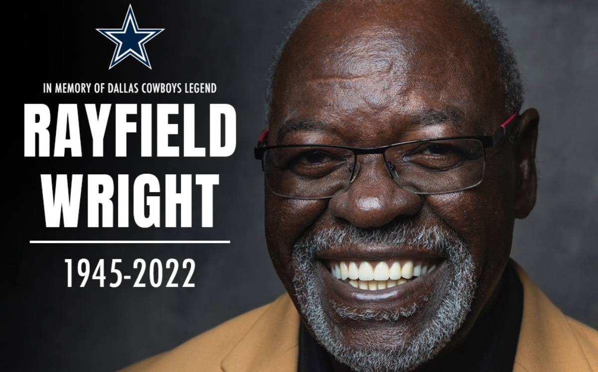 Rayfield Wright, Salón de la Fama de la NFL, muere a los 76 años