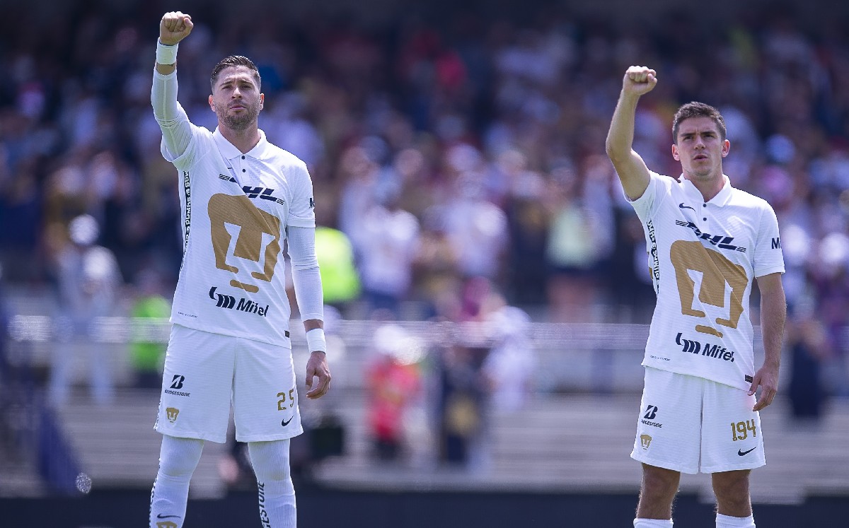 Palermo reparte cariño en Pumas; video capta incómodo momento