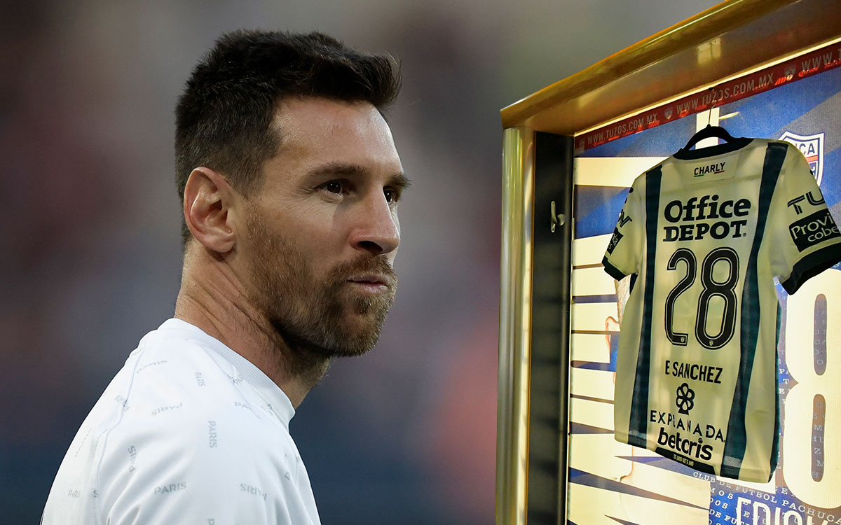 Ustari dará a Messi jersey de Pachuca si le ganan a Atlas en la Final