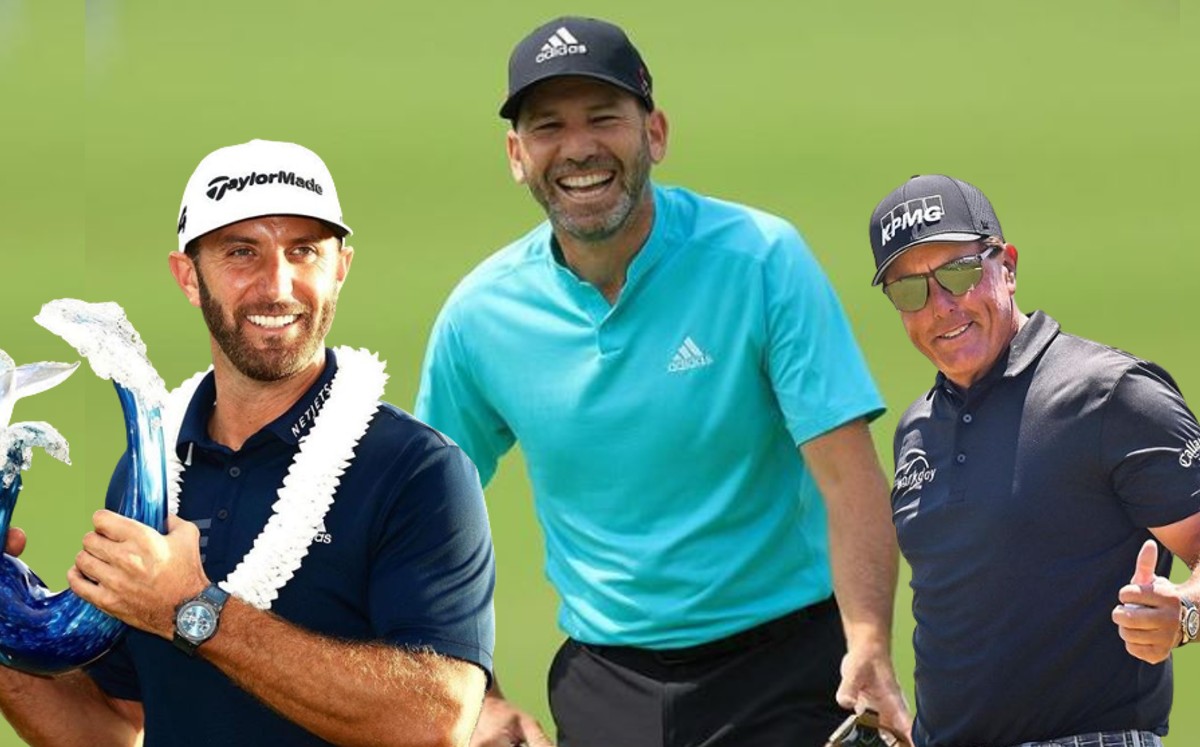 Sergio García, Dustin Johnson y Phil Mickelson, renuncian al PGA Tour