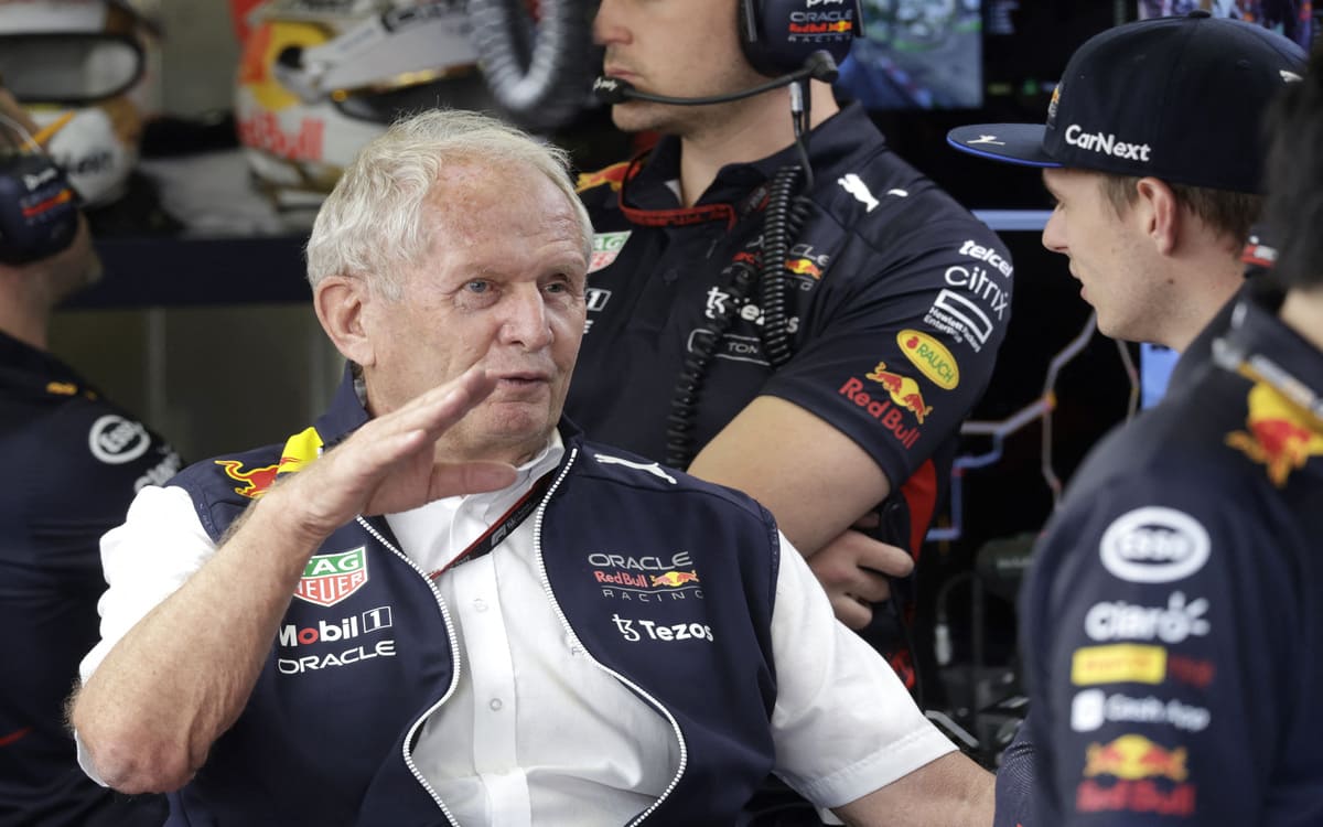 Helmut Marko sobre Checo Pérez: 'No estableció tiempos consistentes'