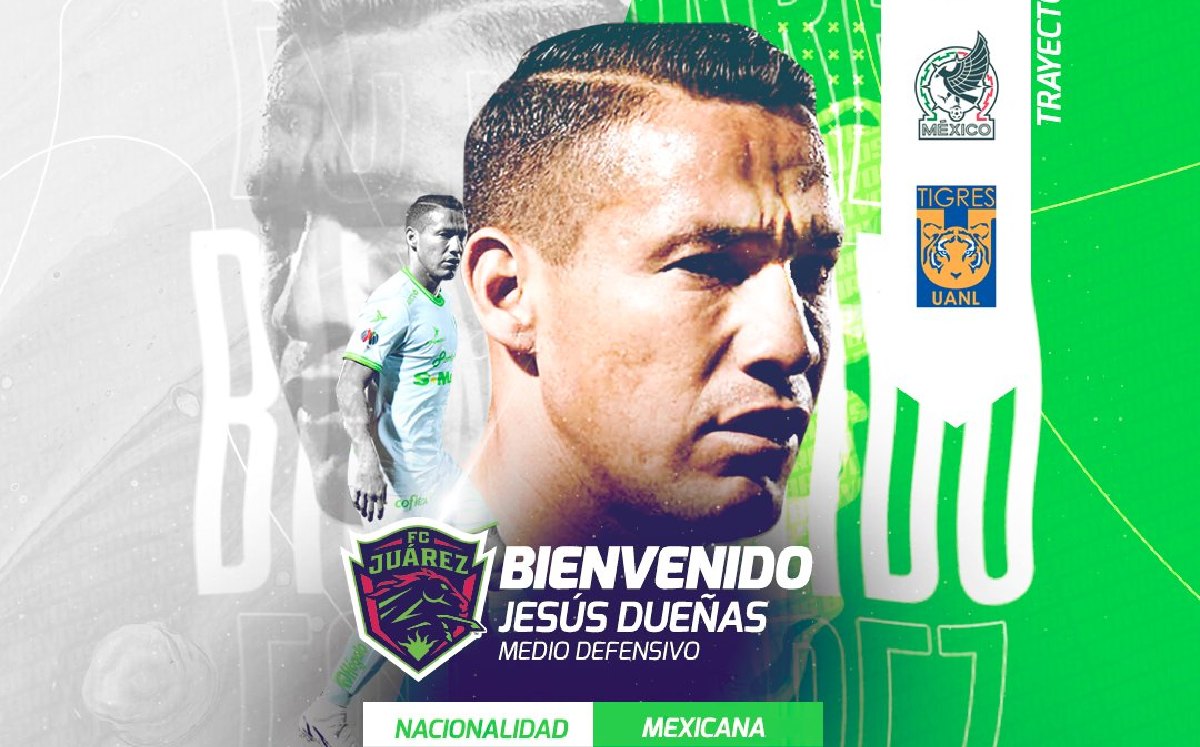 Jesús Dueñas fue anunciado como refuerzo de Bravos