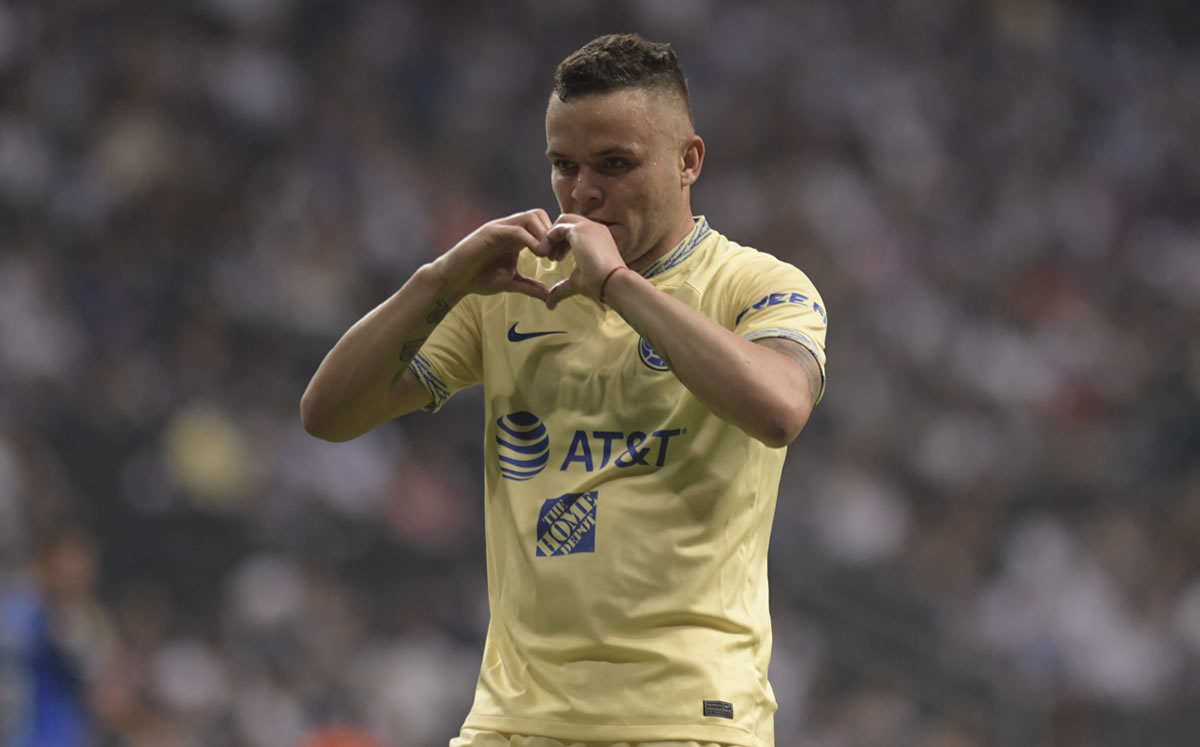 The words of Cabecita Rodríguez after his debut and goal with ...