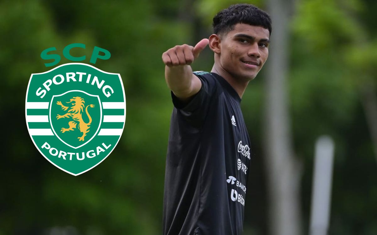 Jesús Alcantar llega a Portugal para firmar con el Sporting de Lisboa