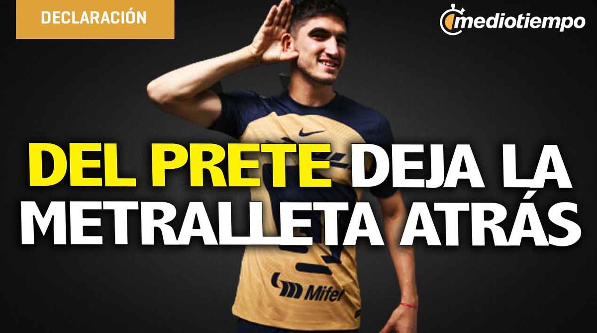 ¿Por qué Del Prete evitó festejo de metralleta en México?Mediotiempo