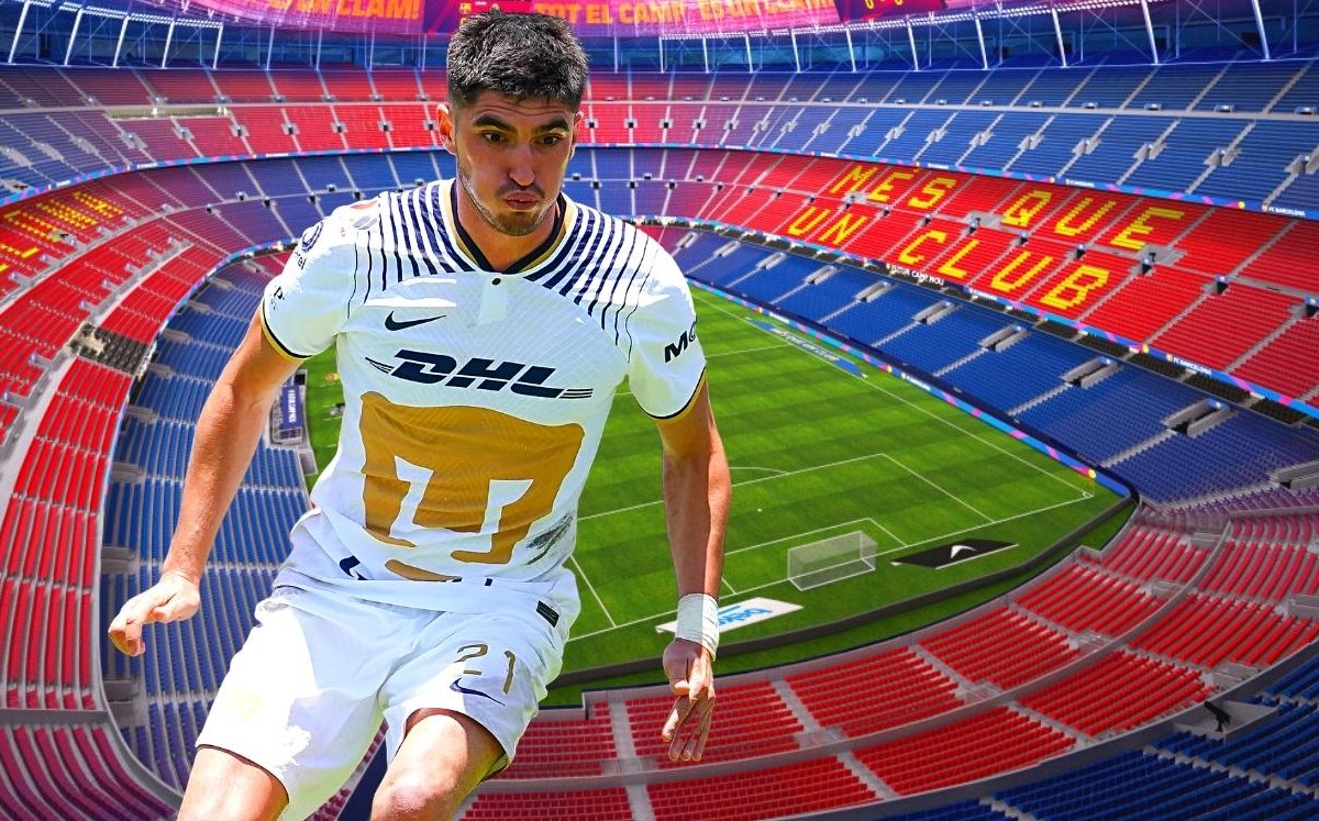 Gustavo del Prete y su 'locura' por jugar con Pumas en el Camp Nou