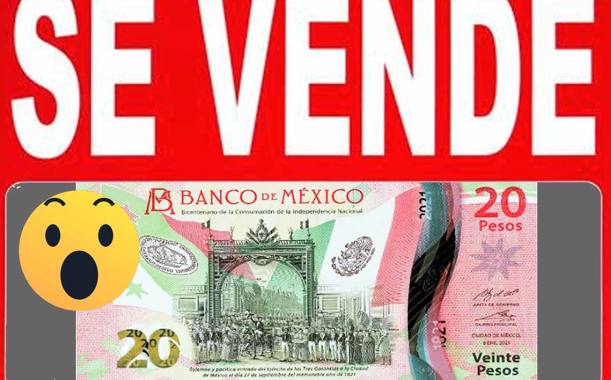 Billetes de 20 pesos valiosos: vale más de 100 mil y cómo venderlo