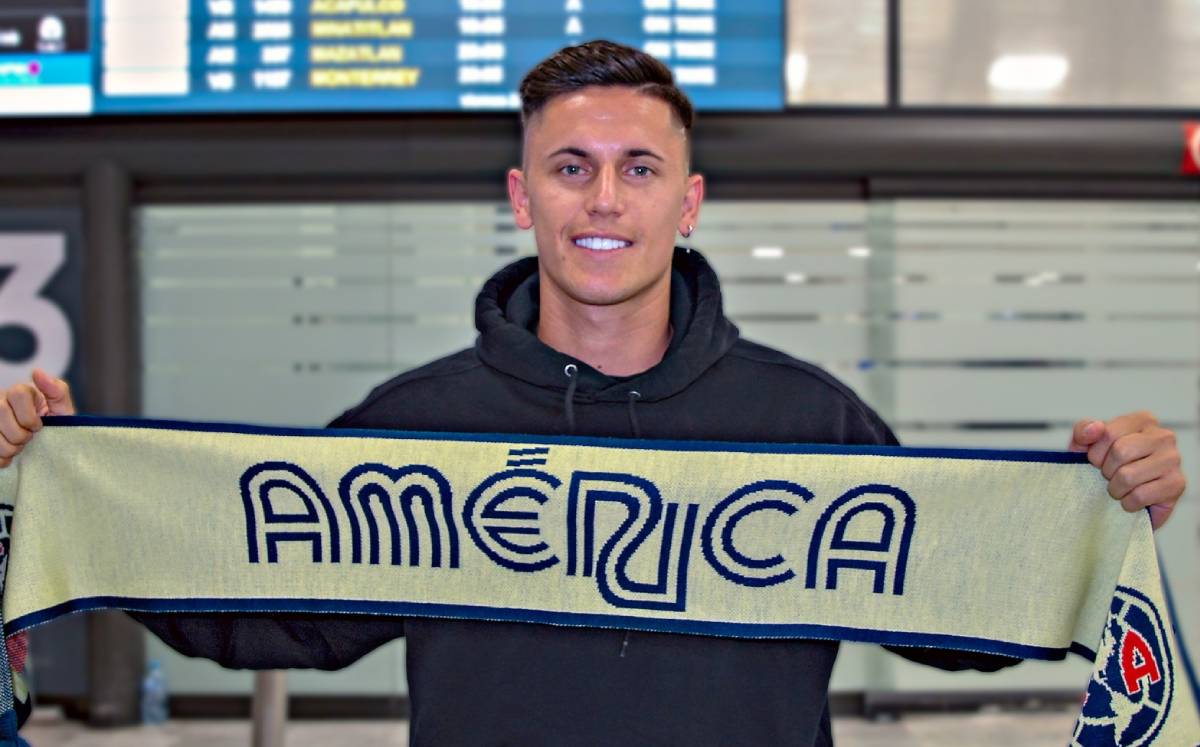 Así fue el primer día de Brian Rodríguez con América