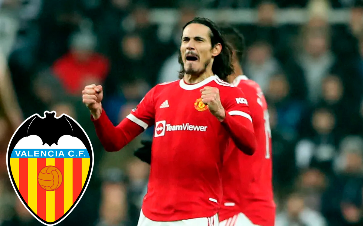 Edinson Cavani refuerza al Valencia de Gattuso