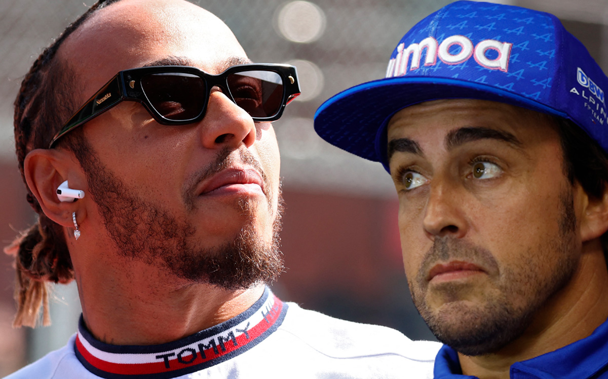 Hamilton enciende rivalidad con Fernando Alonso con publicación