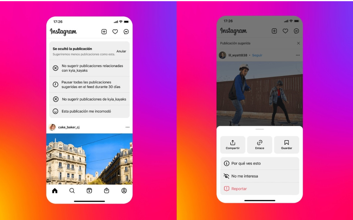 Ya podrás mutear hashtags y palabras en Instagram