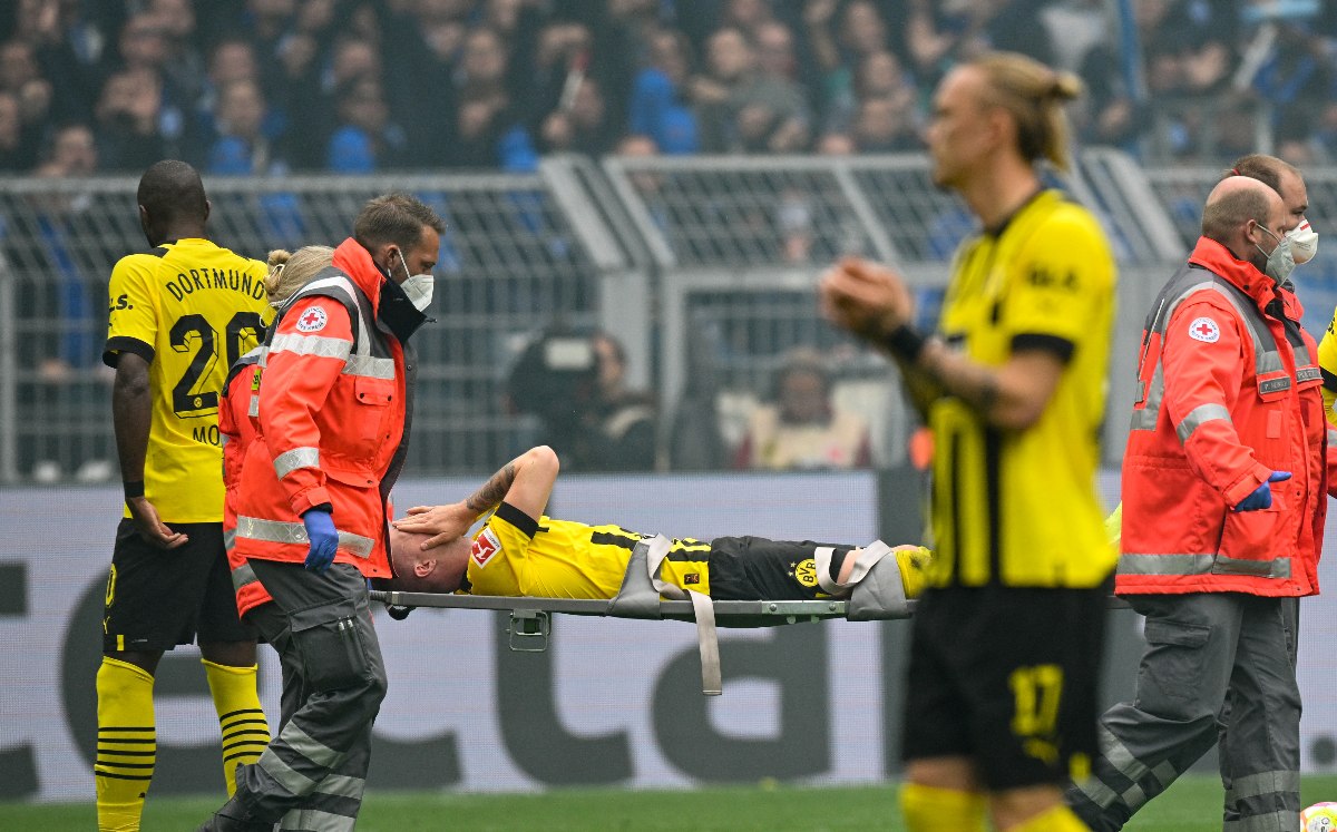 El llanto de Marco Reus tras lesionarse a dos meses de Qatar 2022