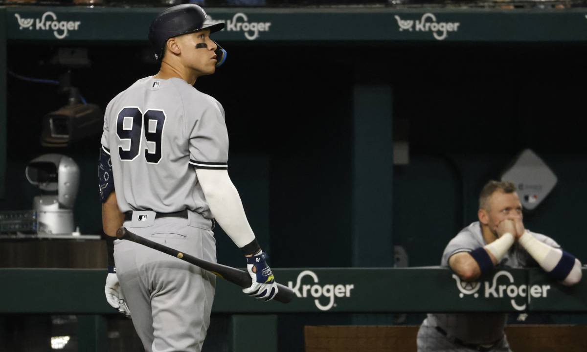 Aaron Judge se atascó en 61 homeruns en la victoria de Yankees Aaron Judge se atascó en 61 homeruns en la victoria de Yankees