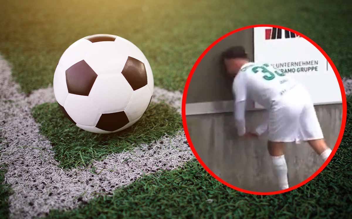 VIDEO: Futbolista alemán queda inconsciente al estrellarse con pared ...