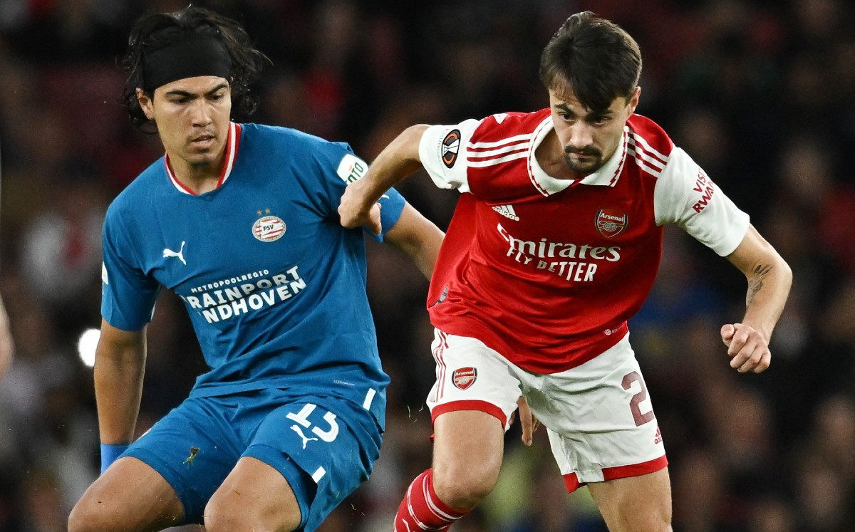 Resumen del partido Arsenal vs PSV Eindhoven (1-0)