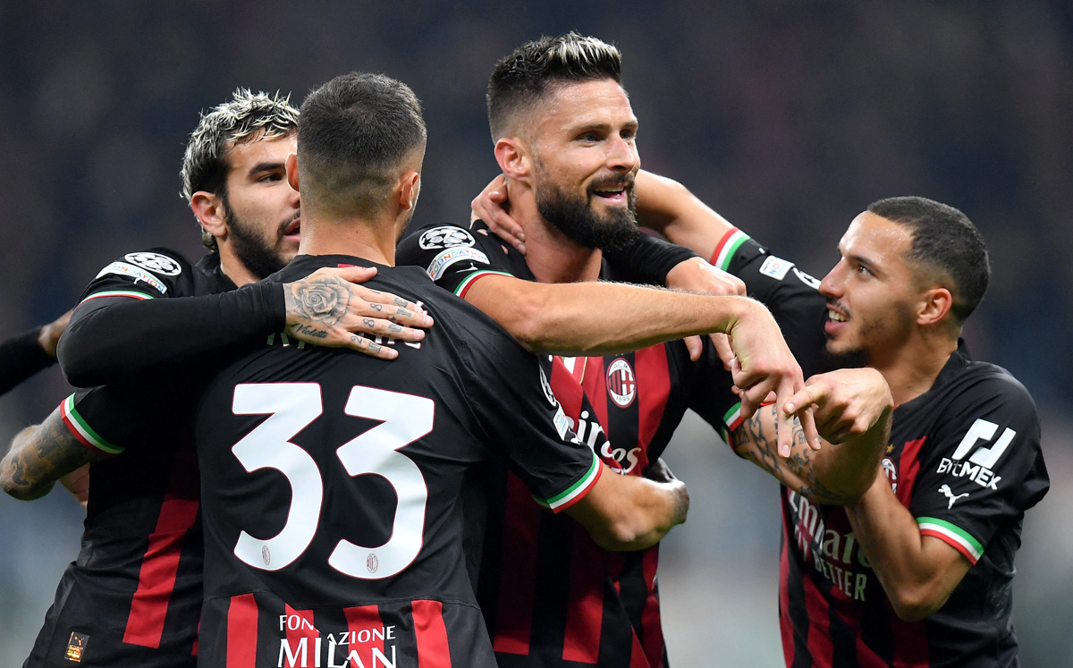 Resumen del partido Milan vs RB Salzburg (3-0). GOLES