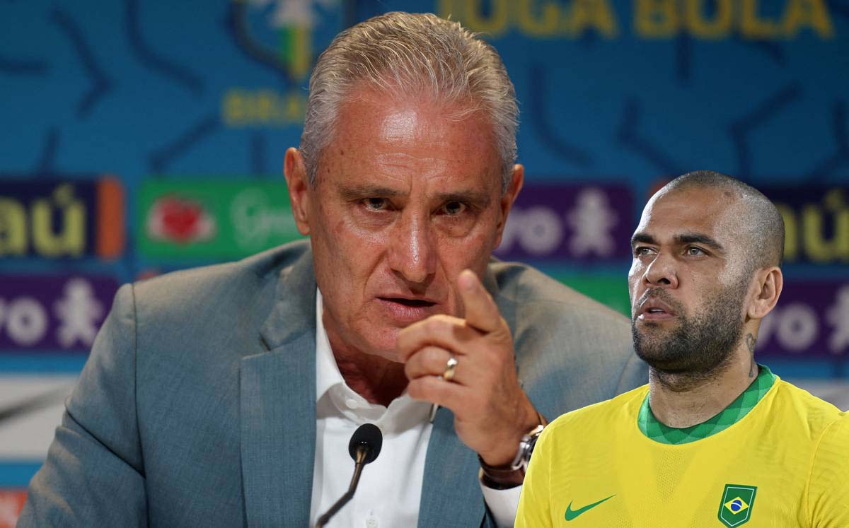 ¿Por qué Tite convocó a Dani Alves con Brasil para Qatar 2022?