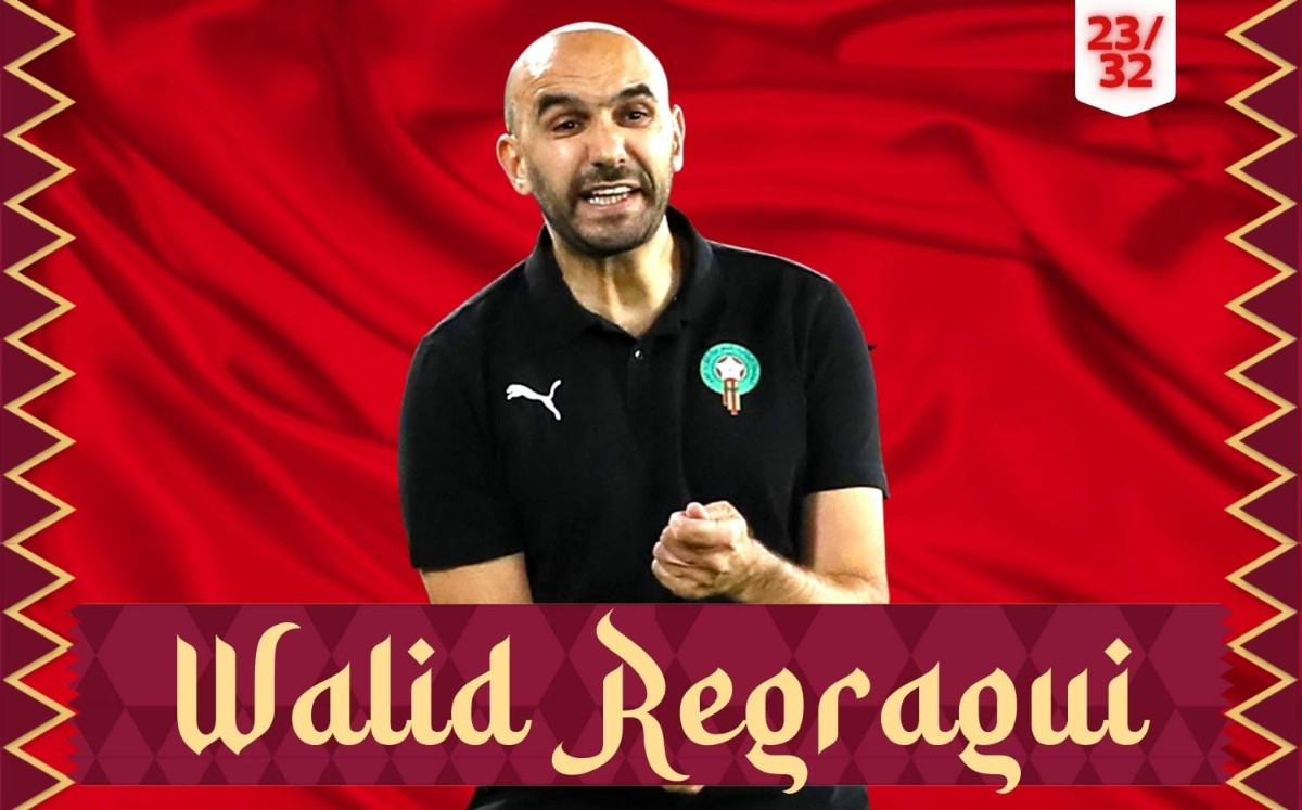 Walid Regragui: el DT que dirige su primer Mundial con solo 93 días