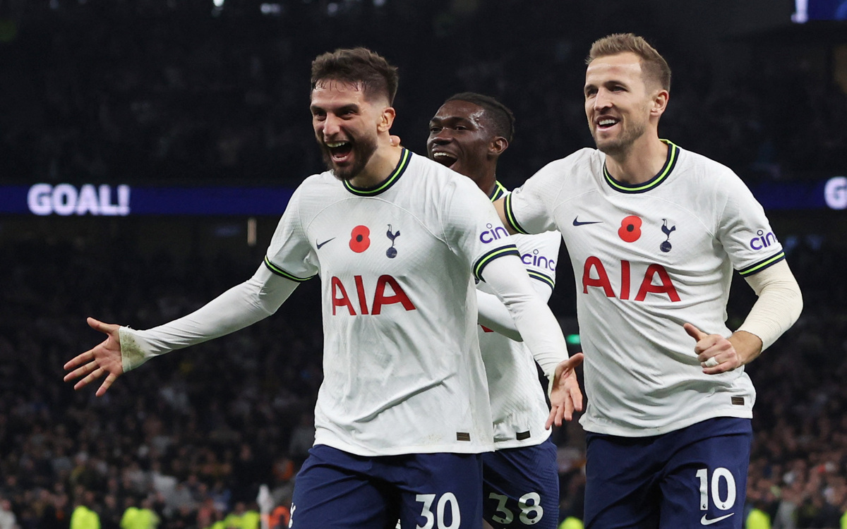 Resumen del partido Tottenham vs Leeds United (4-3)