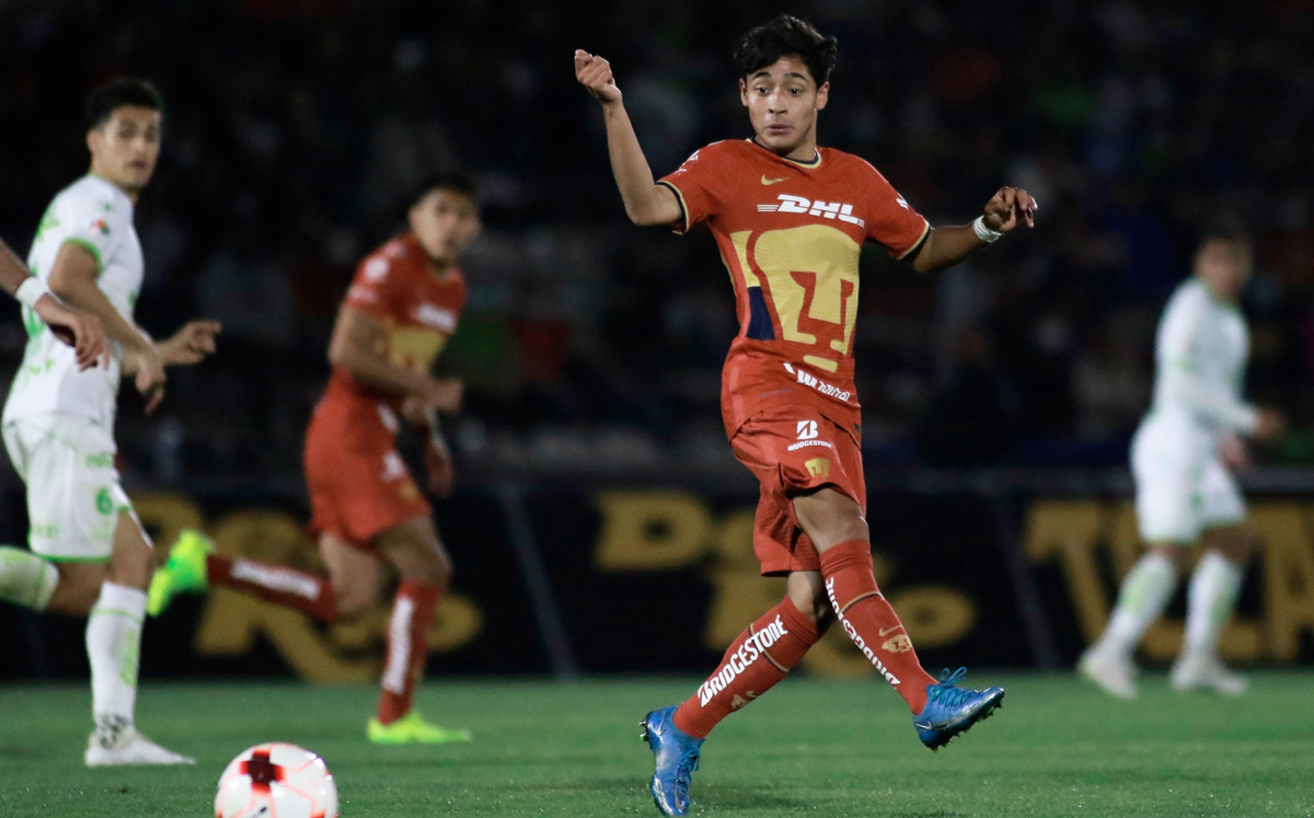 Miguel Carreón busca seguir los pasos de su padre en Pumas