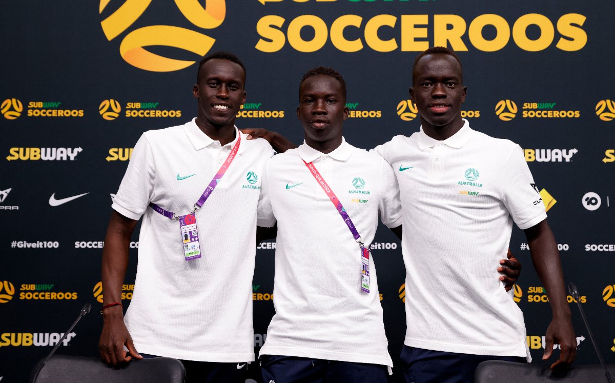 Trío de origen africano, orgulloso de representar a Australia
