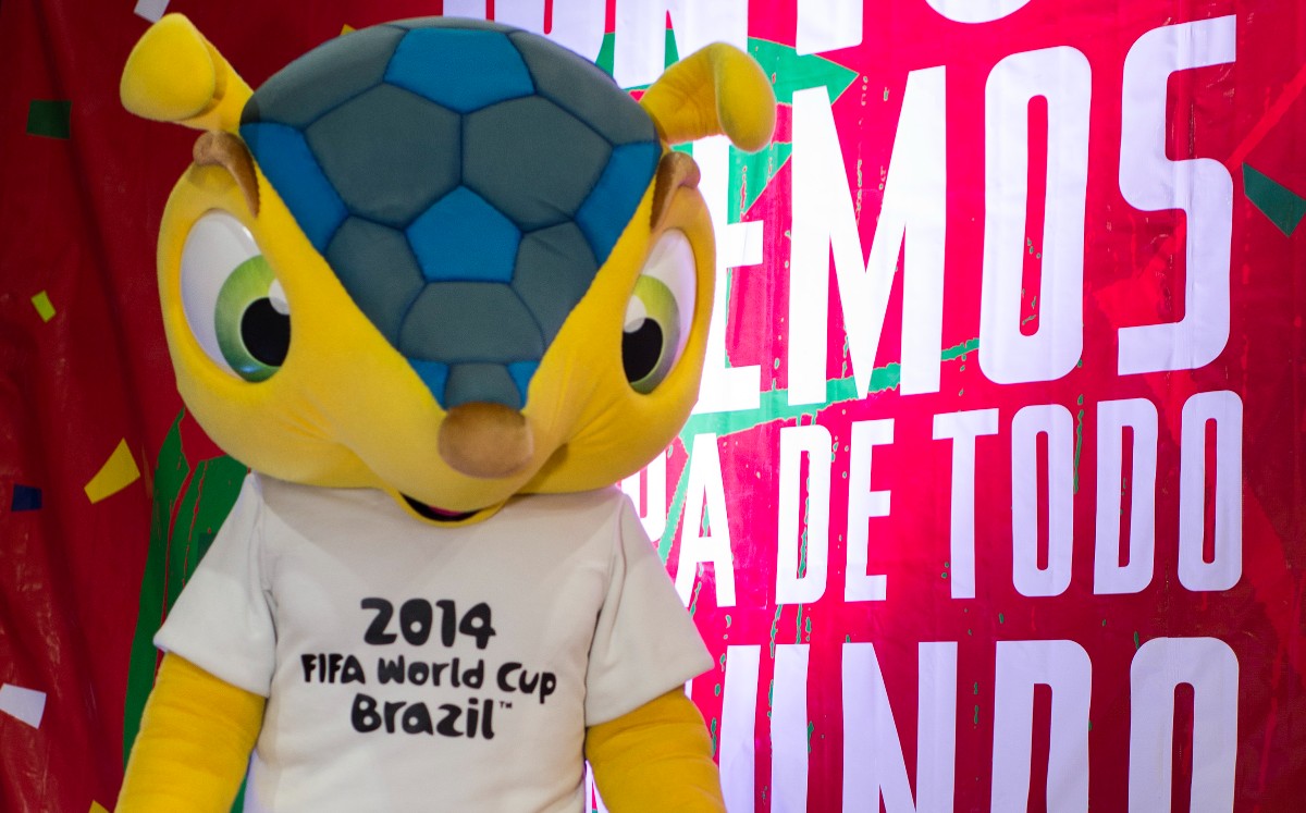 Fuleco, el armadillo de tres bandas en Brasil 2014