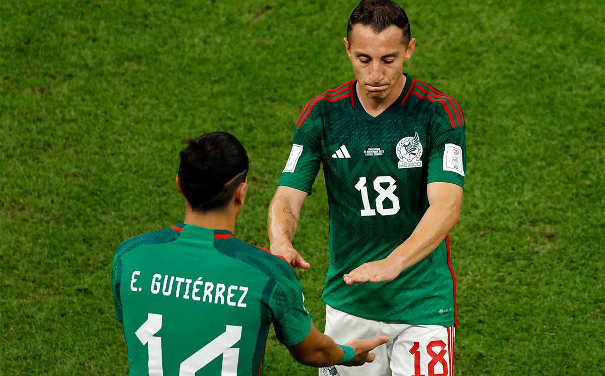 Guardado solo aguantó 40 minutos; salió de cambio en 1er tiempo ...