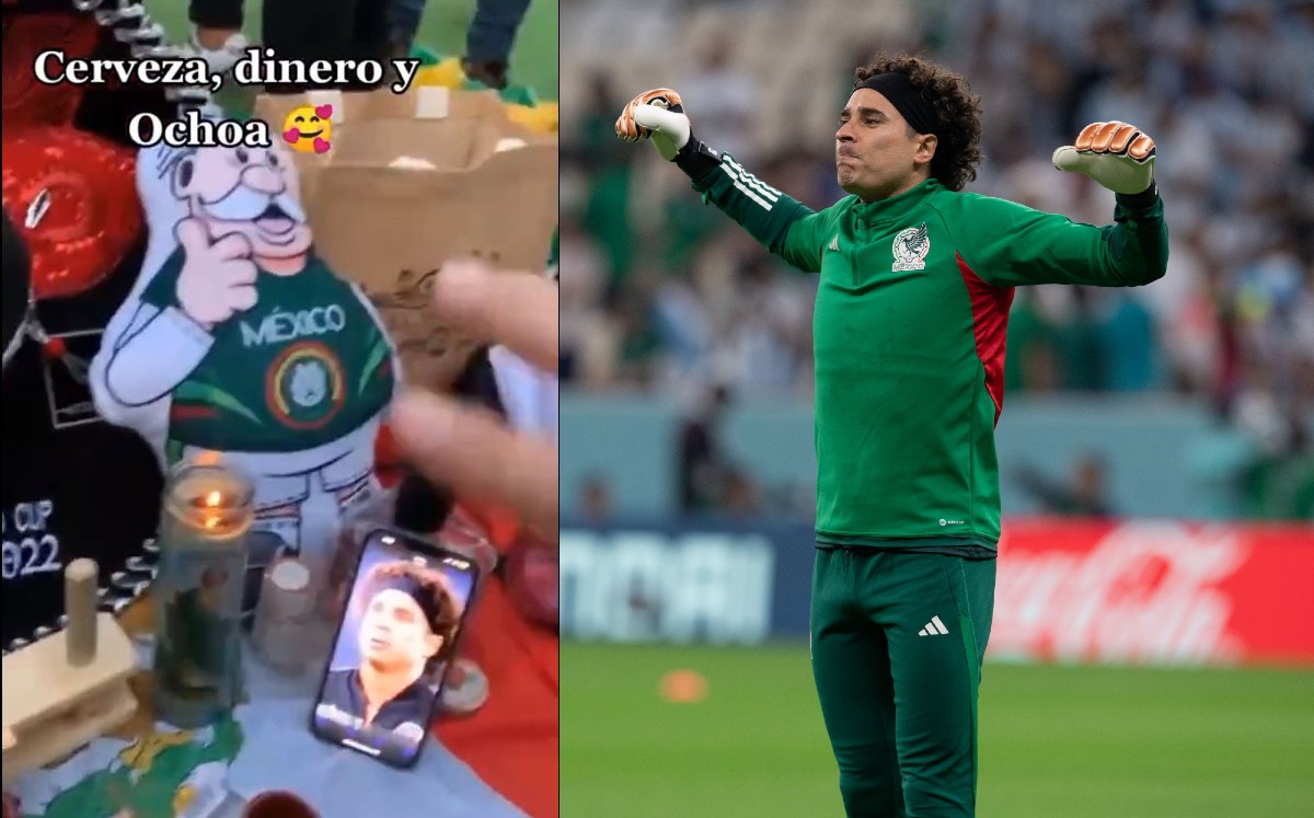 Mexicana altar a Ochoa ante Argentina; hasta un Doctor Simi colocaron