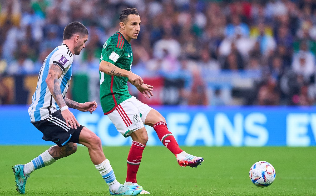 Guardado suma cinco Mundiales jugados ante Argentina