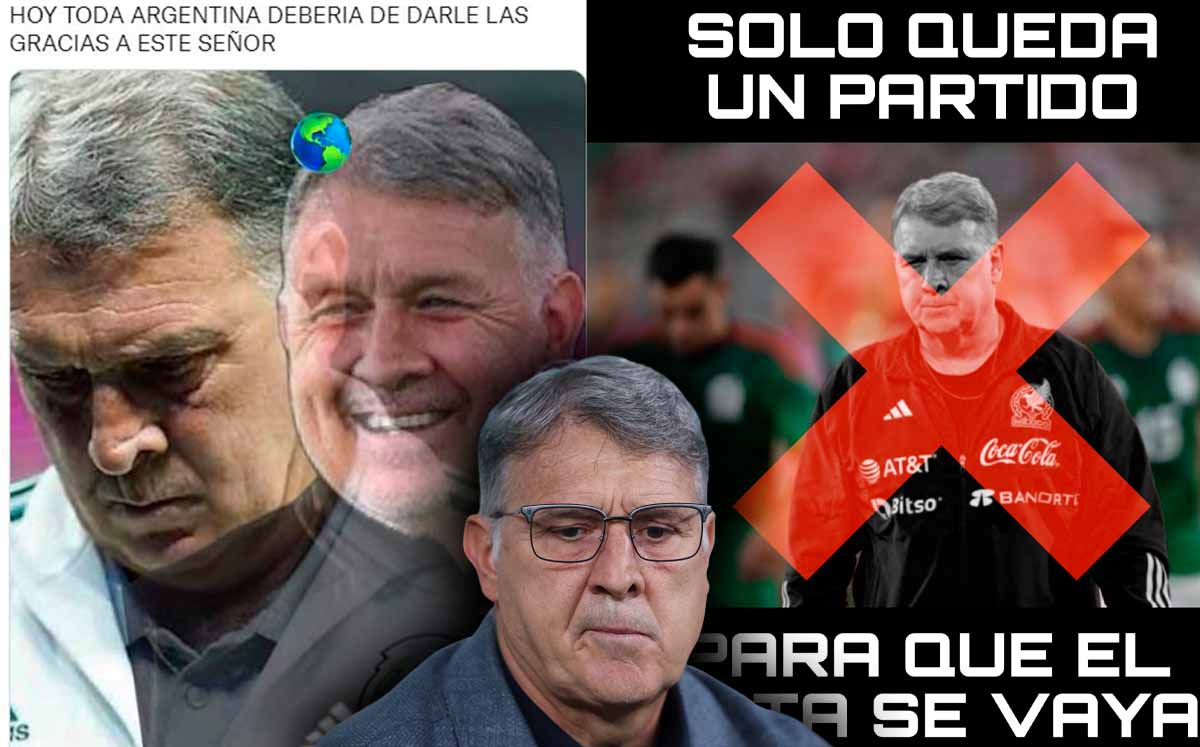 MEMES del México vs Argentina; que el Tata Martino ni regrese al país ...