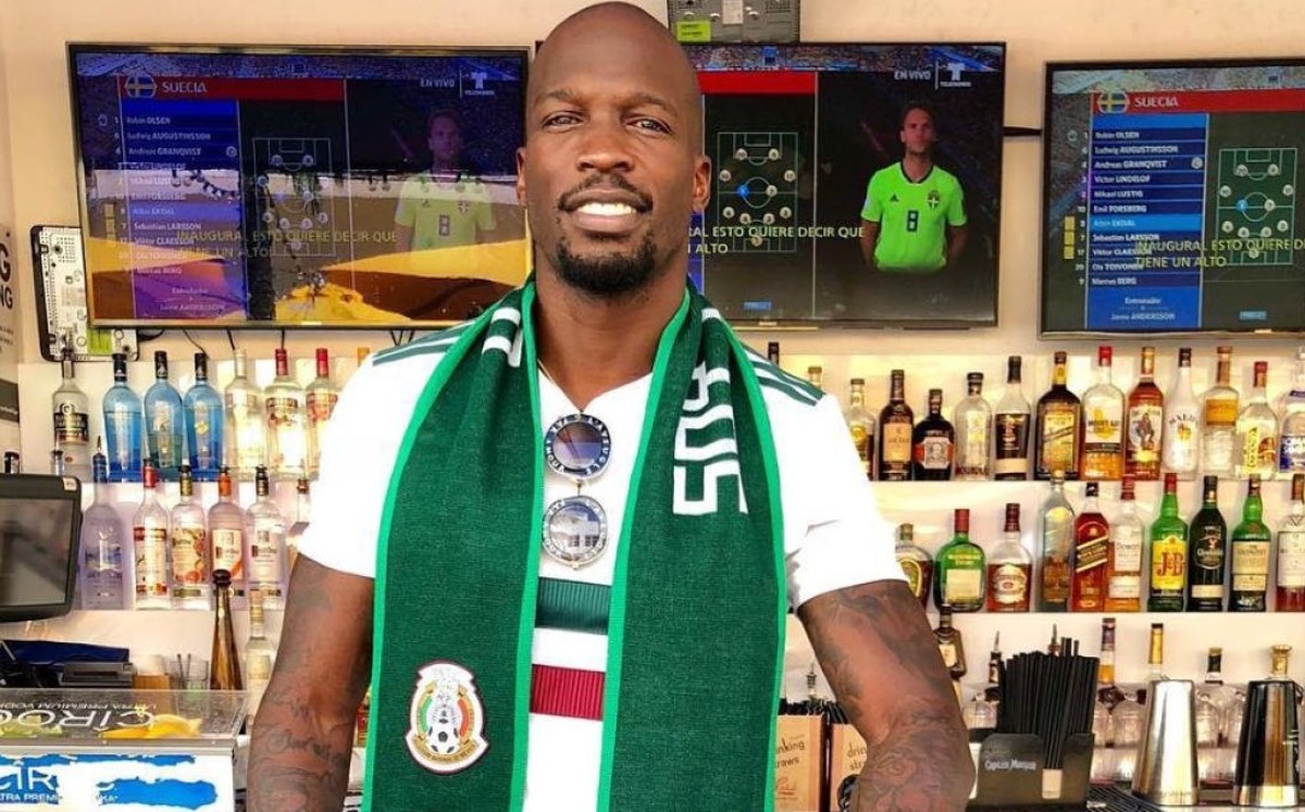 Chad Ochocinco apoya a la Selección como un 'mexicano' más