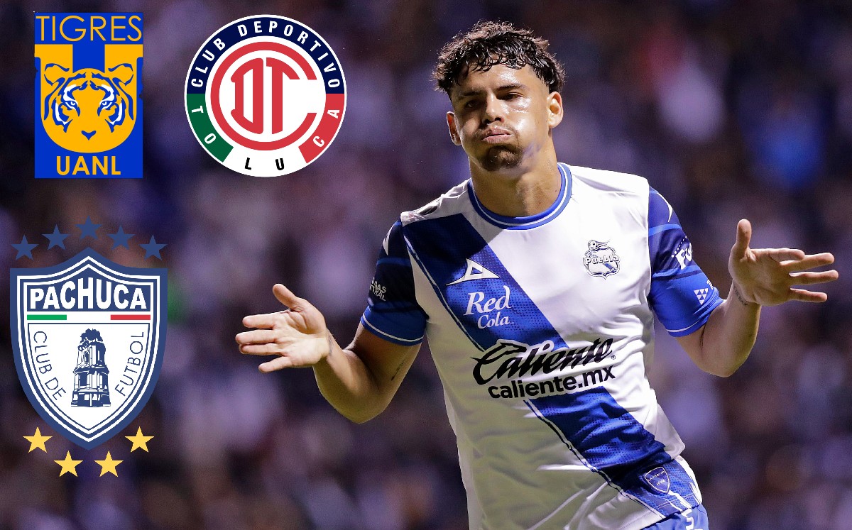 Maxi Araújo es buscado por Tigres, Pachuca y Toluca; Puebla pide 8 mdd